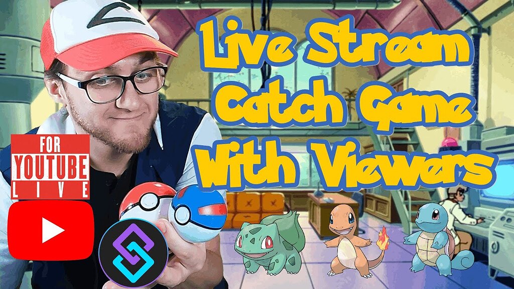 Pokemon Catch Game - YouTube - Approved - Streamer.bot Extensions