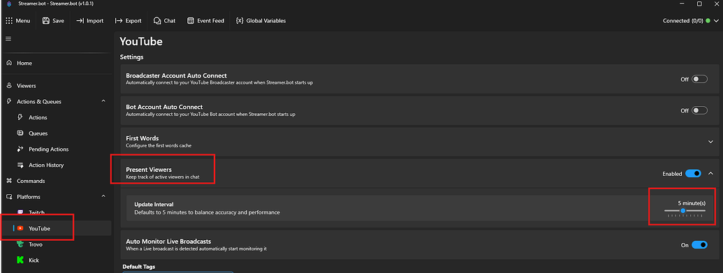 YouTube Points System (Core) - Approved - Streamer.bot Extensions