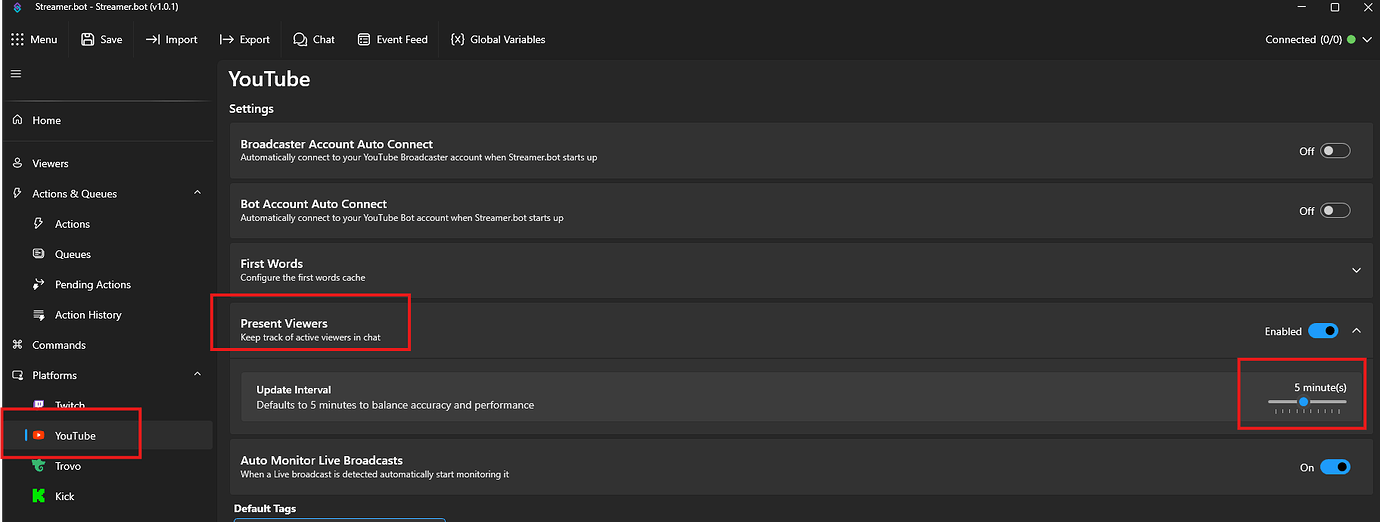 YouTube Points System (Core) - Approved - Streamer.bot Extensions