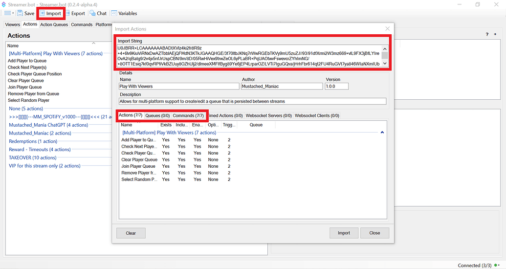 [Multi-Platform] Play With Viewers Queue - Approved - Streamer.bot ...